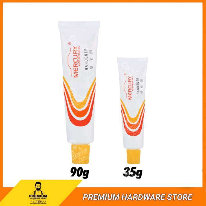 MERCURY Poly Putty Paste Hardener 35g & 90g Nissan Hitary 928 Poly Car ...