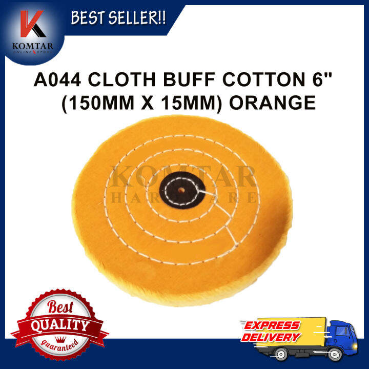 6" POLISHING/BUFFING WHEEL /KAIN POLISH /KAIN BUFFING (150MM X 15MM ...