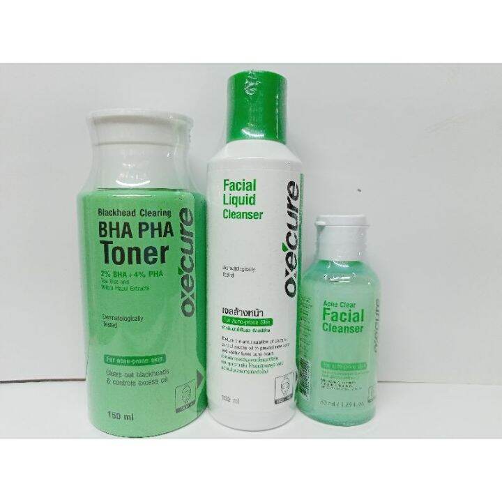 Oxecure facial liquid cleanser for acne prone | Lazada PH