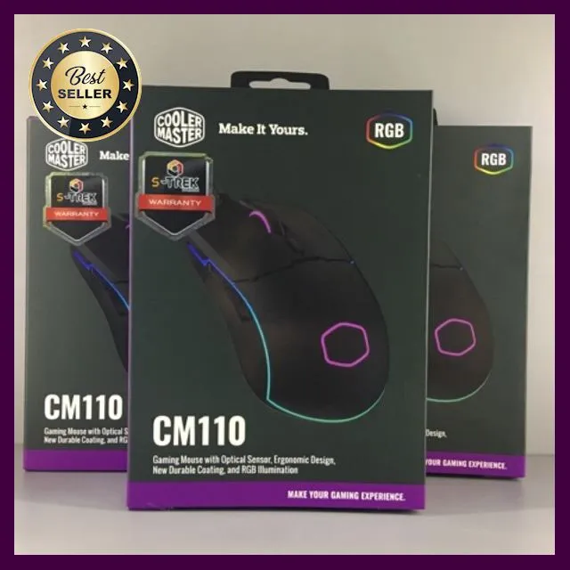 Cooler Master CM110 RGB Gaming Mouse เลือก 1 ชิ้น คอมพิวเตอร์ มือถือ ...