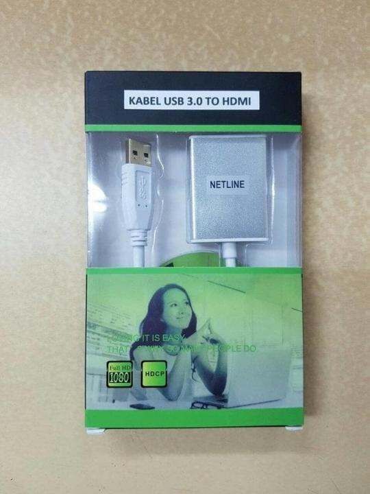 NETLINE Converter usb to hdmi konverter USB 3.0 to HDMI Converter ...