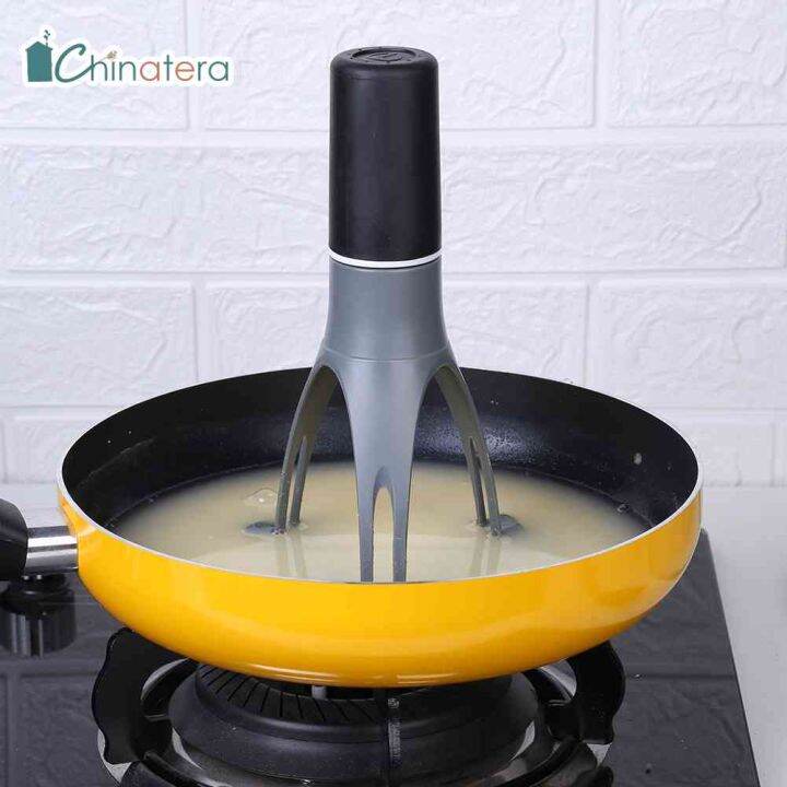 3 Speeds Automatic Whisk Stirrer Mixer Sauces Soup Cream Blender Egg ...