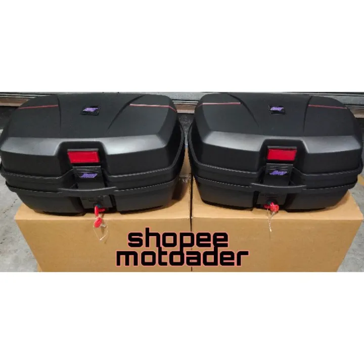 Motorcycle Top box 45 Liter Motobox 45 L Motorcycle Top box 45L | Lazada PH