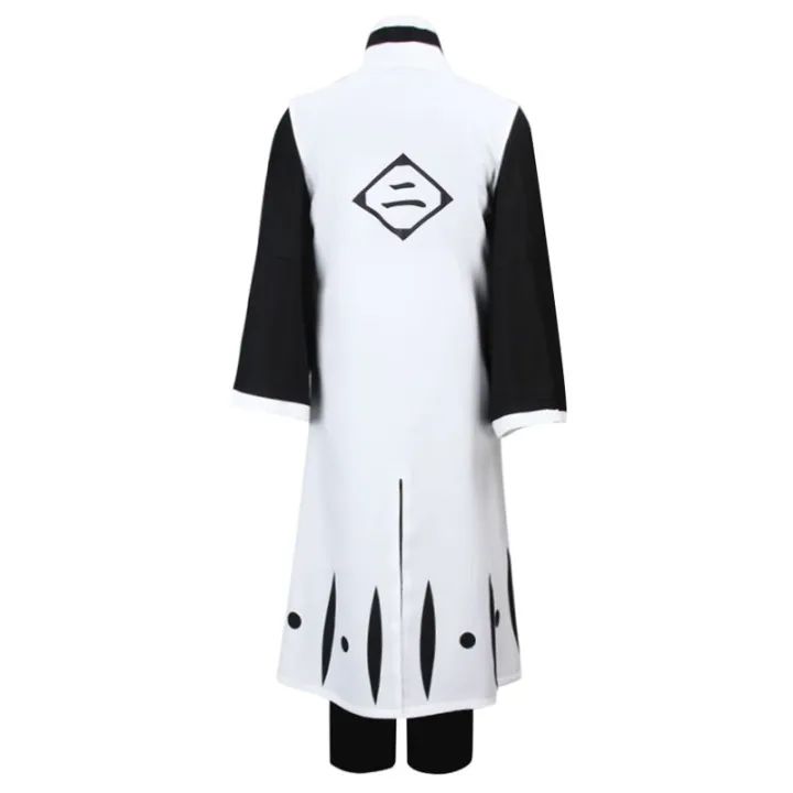 Bleach Cosplay Zaraki Kenpachi Costume Gotei 13 Squad Captain Die pa ...