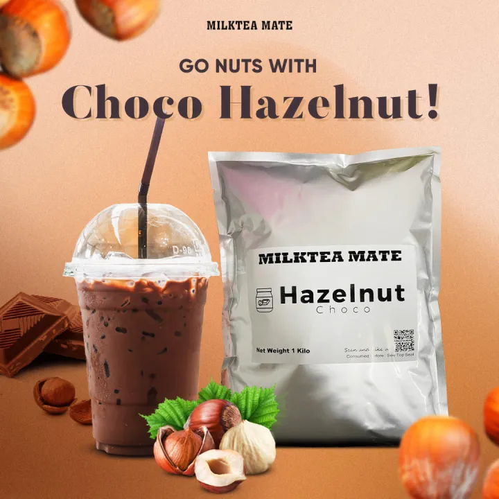 MILKTEAMATE CHOCO HAZELNUT NUTELLA POWDER | Lazada PH