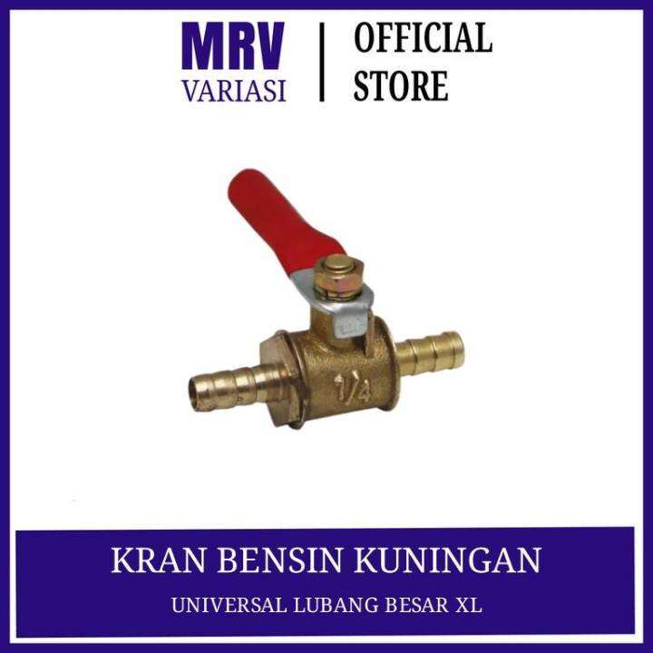 Keran-kran kuningan bensin-bensin variasi untuk semua jenis motor-universal lubang besar XL ...