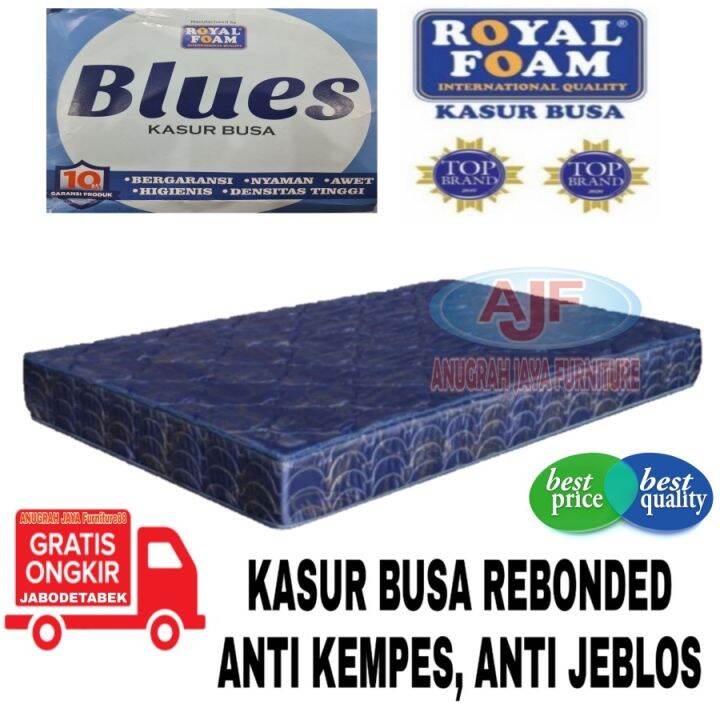 Kasur Orthopedic Royal Foam Merk Blues Kasur Busa Rebonded HighDensity ...