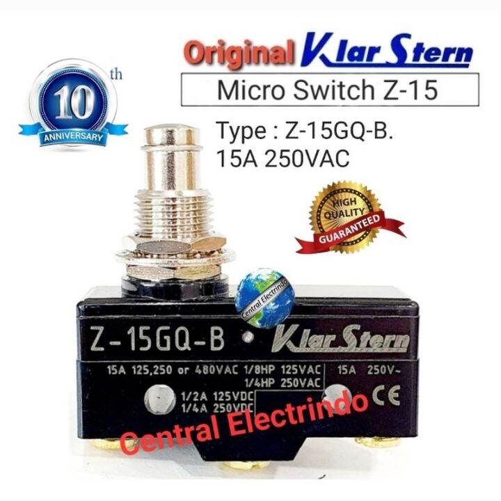 Limit Switch Micro Switch KLARSTERN Z-15GQ-B 15A 250VAC High Quality | Lazada Indonesia