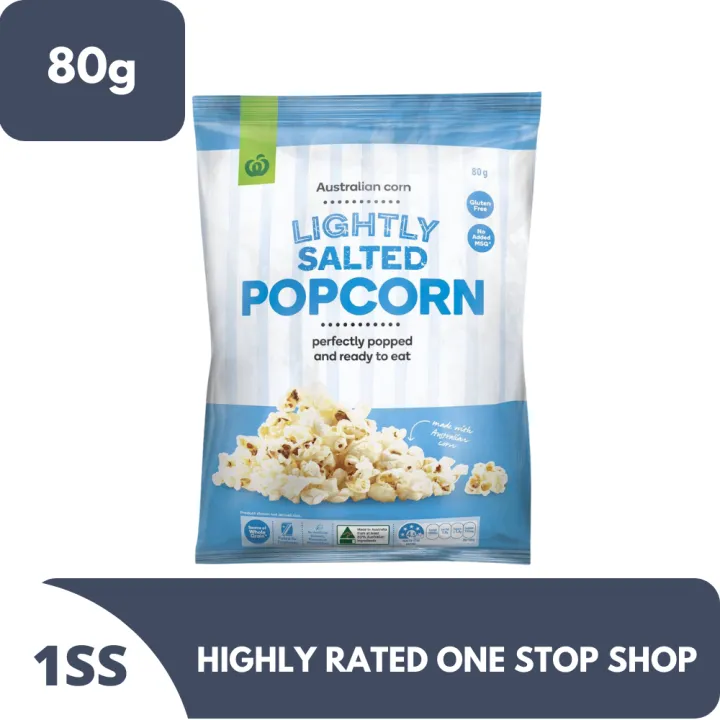 Australian Corn Lightly Salted Popcorn 80g | Lazada PH