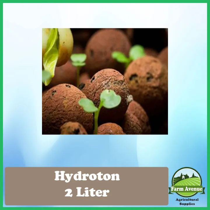 High Quality Hydroton Hydroponics or Aquaponics Clay Pebbles (2 liter ...