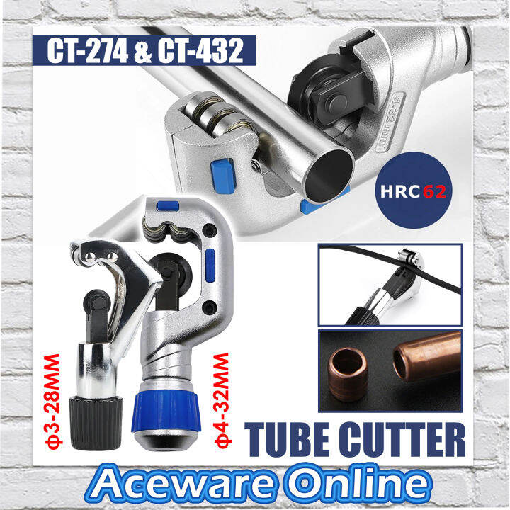 3-28mm / 4-32mm Heavy Duty Tube Cutter Copper Pipe Cutters Aircond ...