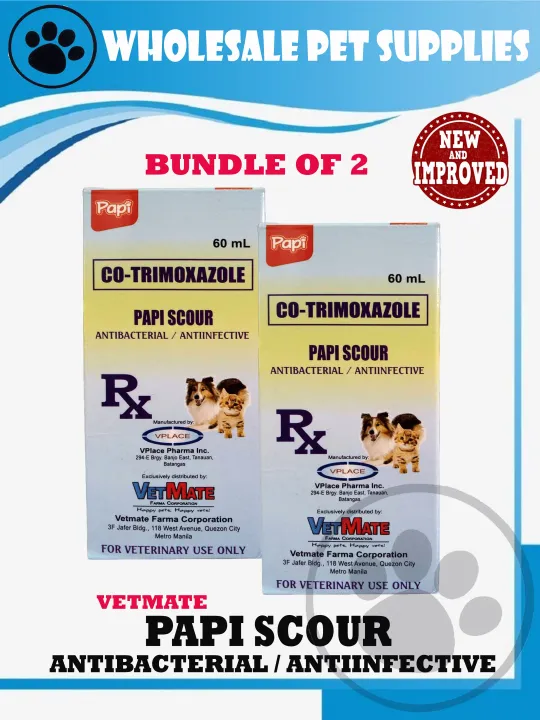 PAPI SCOUR (Antibacterial/ Anti-Infective) 60mL | BUNDLE of 2pcs ...