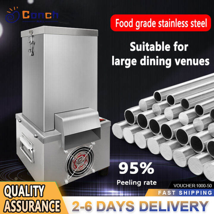 Automatic garlic peeling mechanical garlic peeling machine Small ...