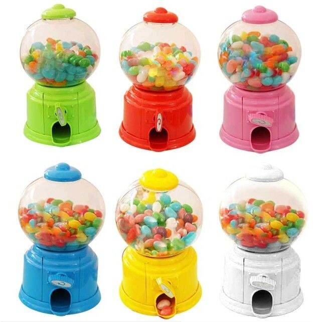 Mini Candy Machine Dispenser Set of 4 (Multicolor) | Lazada PH
