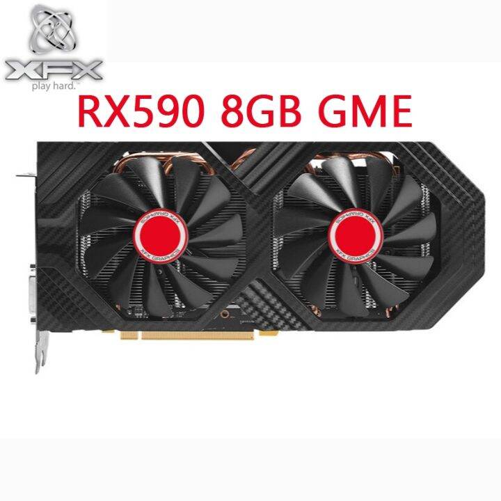 XFX RX 590 8GB GME Graphics Cards 256Bit GDDR5 For AMD RX 500 2304SP ...