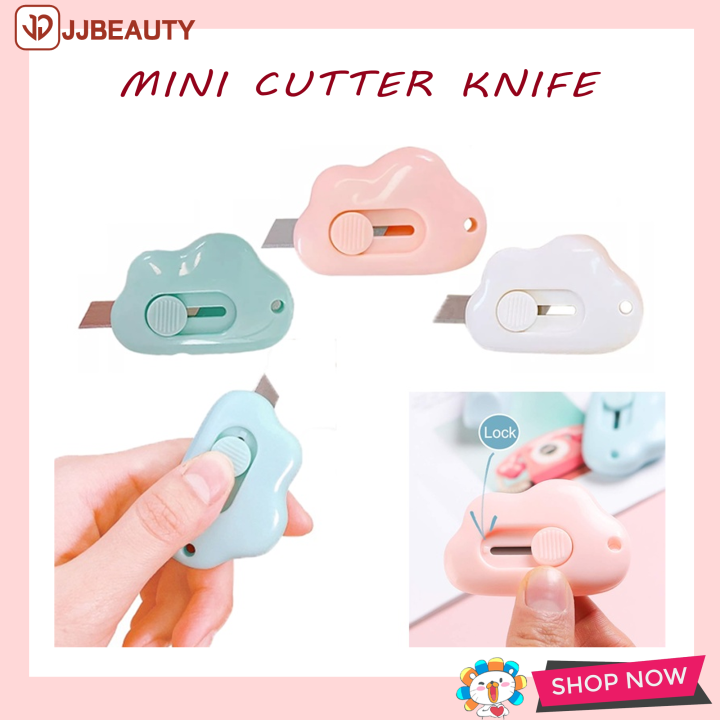 Mini Utility Knives Cloud Shaped Box Cutter Retractable Letter Opener ...