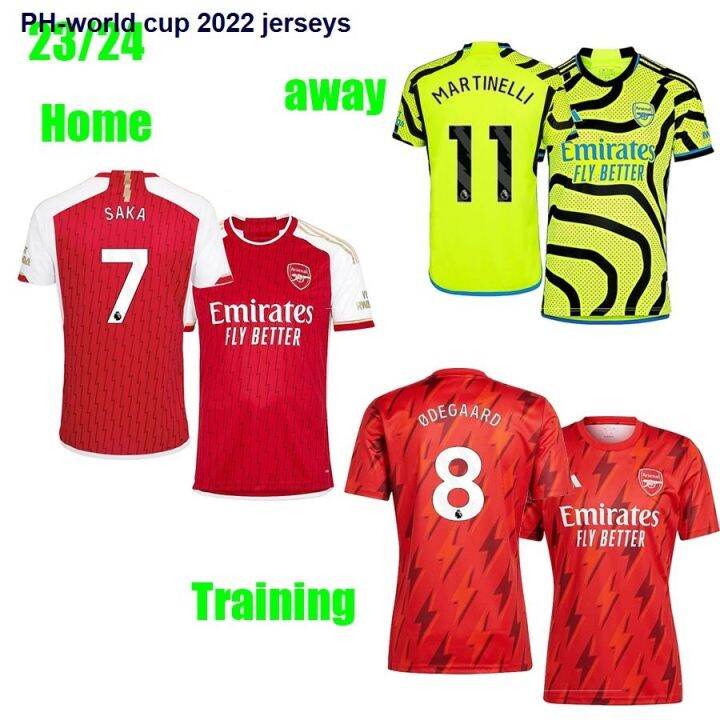 Top-quality♛☌ 23/24 SAKA soccer jerseys RICE SMITH ROWE G.JESUS J ...
