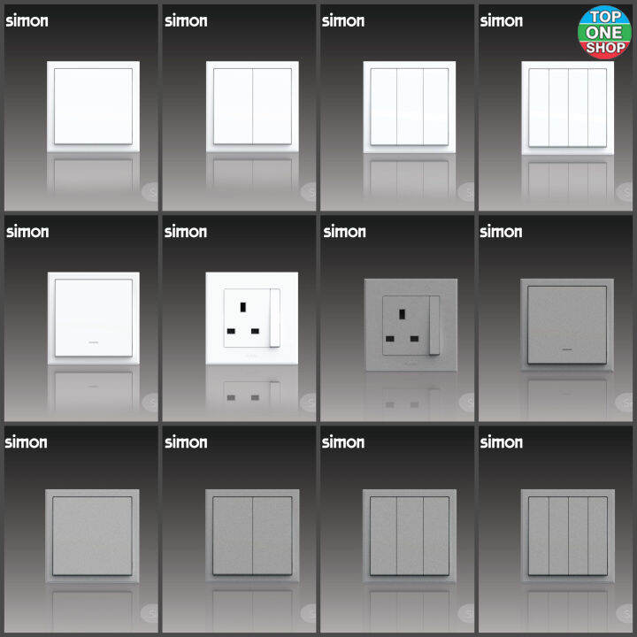 Simon | E3 Switch & Socket Outlet E3 Simon | Lazada