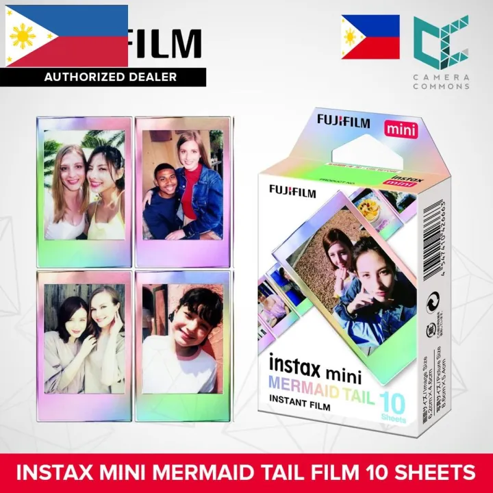 The best Fujifilm Instax Mini 11 Mermaid Tail Film 10 Sheets | Lazada PH