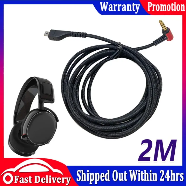 Gaming Headphone Audio Cable USB Game Headset for Arctis 3 5 7 Pro ...