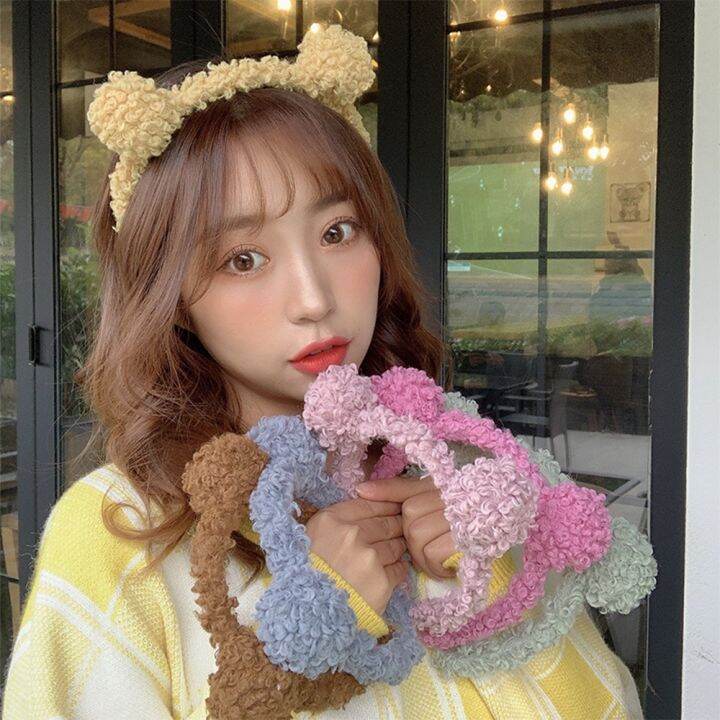 BANDO BERUANG BEAR BULU ALA KOREA KEKINIAN KPOP BANDANA BANDO | Lazada ...