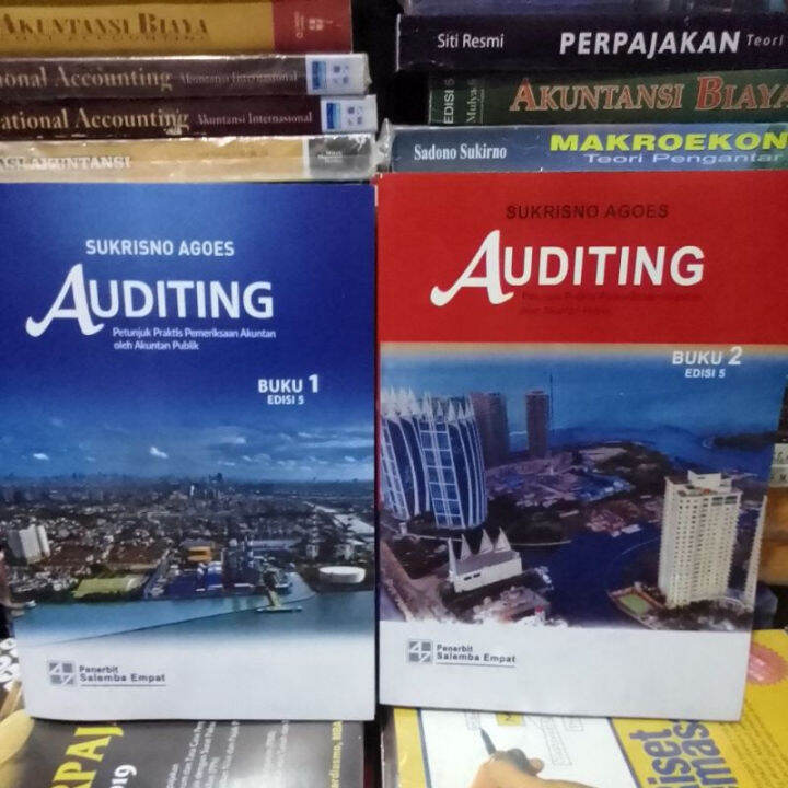 Auditing edisi 5 buku 1 dan buku 2 by Sukrisno Agoes | Lazada Indonesia