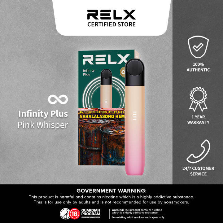 RELX Certified Store | RELX SPECIAL INFINITY PLUS DEVICE - PINK WHISPER ...