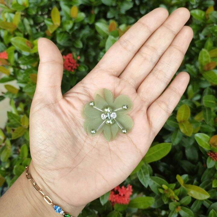 Payet bunga 3d bambu | Lazada Indonesia