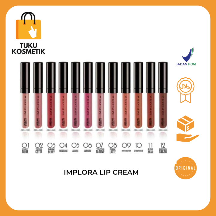 Implora Urban Lip cream Matte | Lazada Indonesia