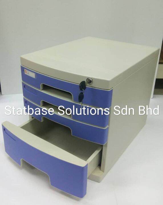 4 Tier Document Drawer With Lock (FQ2631A) | Lazada