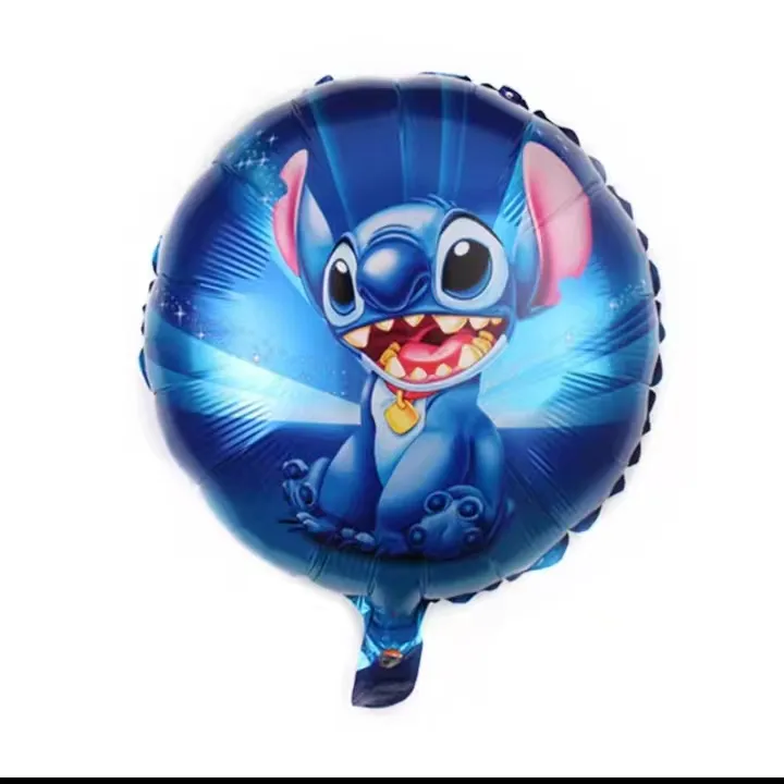 18 inches Round Lilo and Stitch theme Stitch happy birthday party ...