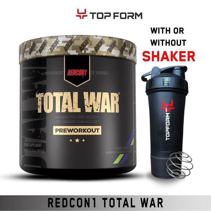 Redcon1 Total War - Pre Workout Powder, 30 Servings-Boost Energy ...