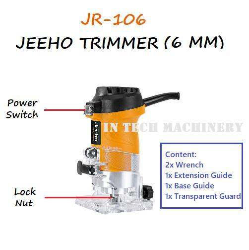 JEEHO JR106 TRIMMER WOOD CUTTER MACHINE | Lazada