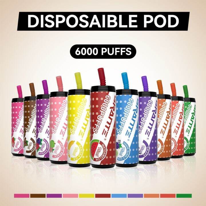 Legit 6000 Puffs Disposable Vape Rechargeable Pod 15ML 3 Nicsalt 20 ...