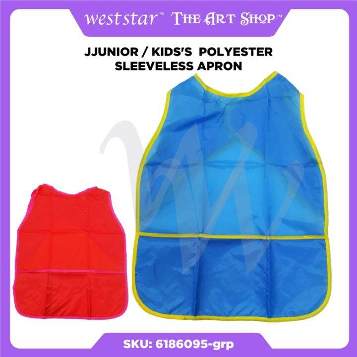 [Weststar] Junior / Kids's Polyester Sleeveless Apron Art Apron For ...