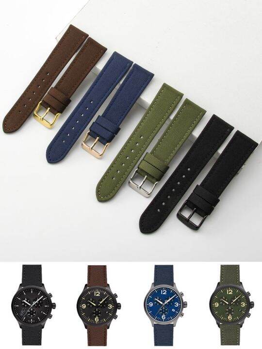 Nylon watch strap suitable for Seagull Tissot Citizen Eco-Drive Seiko ...