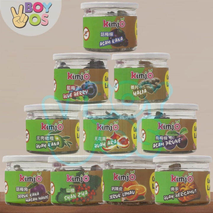 Kimjo Dried Fruits (Blue Berry / Jeruk Limau / Jeruk Kana Masam Manis ...