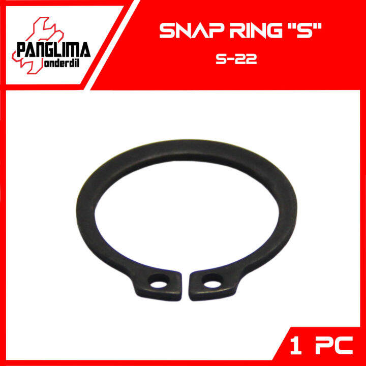 Snap Ring S Untuk Semua Keperluan Eksternal-External Retaining Circlip-Cir-Clip S-22 S 22 S22 ...