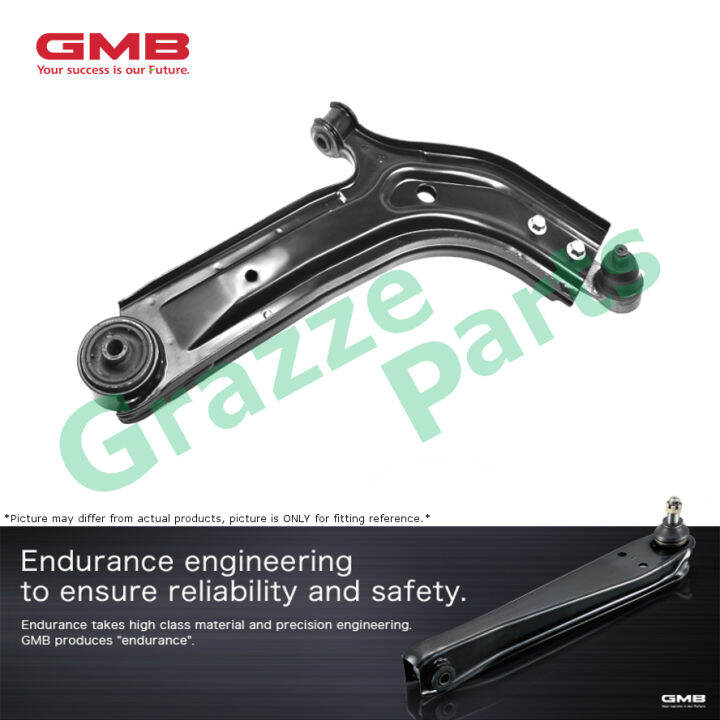 (1pc) GMB Front Lower Control Arm 0229-0206 Right for Proton Saga BLM ...