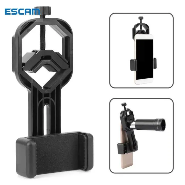 ESCAM Telescope Phone Adapter Holder Universal Cell Phone Mount for ...