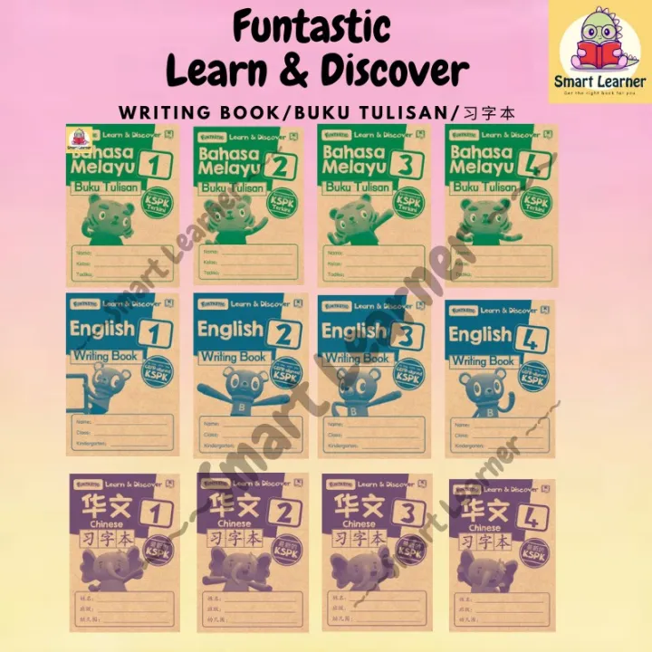 [SB] Funtastic Learn & Discover - Writing Book / Buku Tulisan / 华文 ...