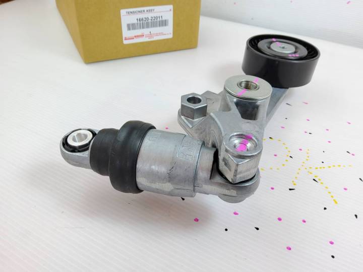 ลูกลอกดันสายพานหน้าเครื่อง+ขา TOYOTA ALTIS 2002-2007-ON #16620-22011⚡ ...