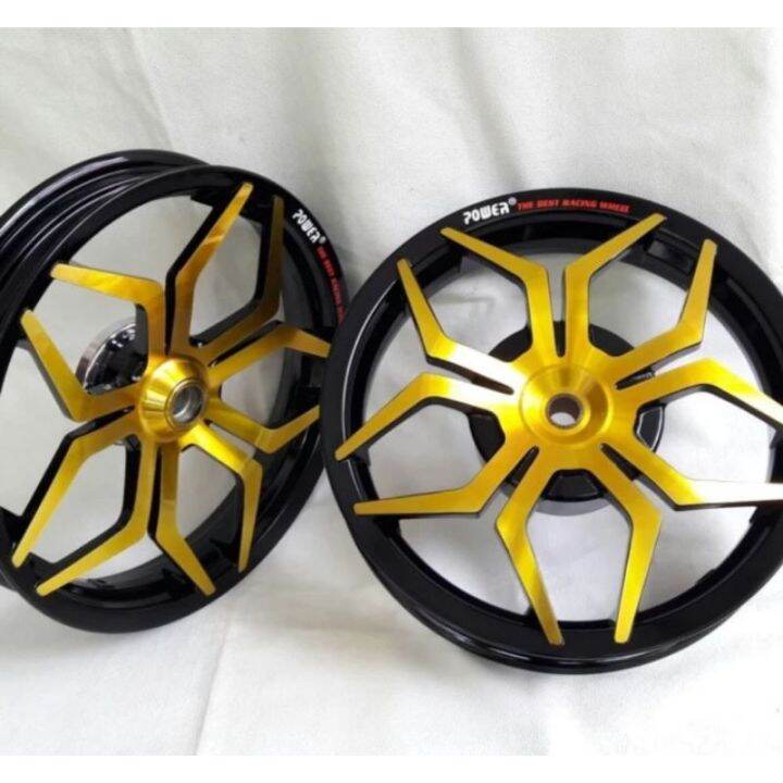 Velg motor Vario 125 Power Star Black Gold, Pelg Velg peleg Vario 125 ...