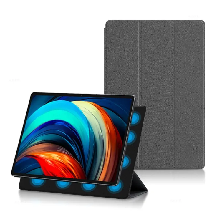Magnetic Smart Flip Case for Lenovo Xiaoxin Pad Pro 12.6 TB-Q706 Tablet Smart Stand Cover Auto ...
