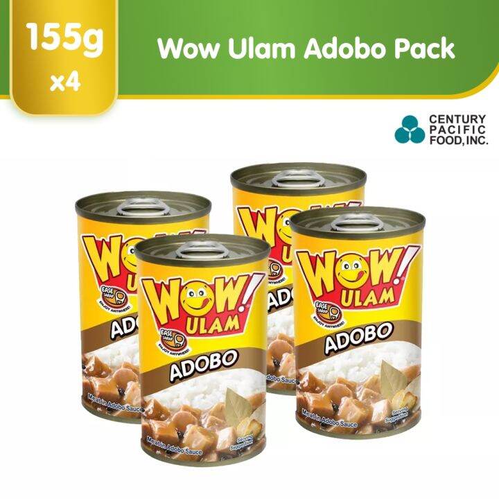 Wow Ulam Adobo 155g Pack of 4 | Lazada PH