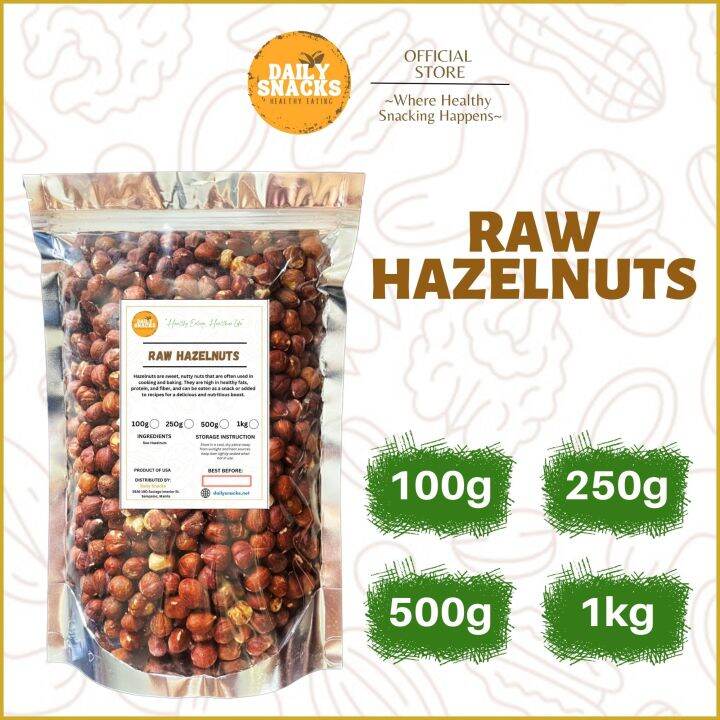 Daily Snacks Raw Hazelnuts (Turkey) | Lazada PH