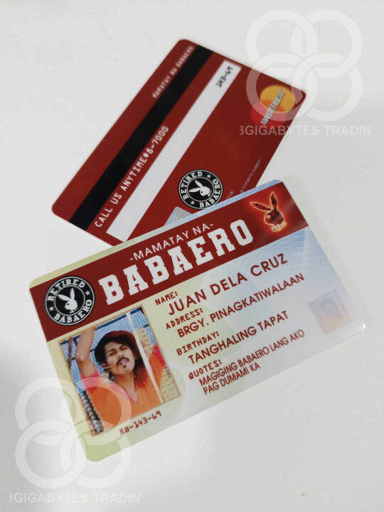 Retired Babaero Customizable ID Novelty Card | Lazada PH