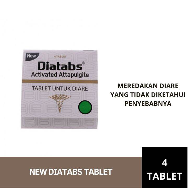 Diatabs isi 4 Tablet / Obat Diare Paling Ampuh | Lazada Indonesia