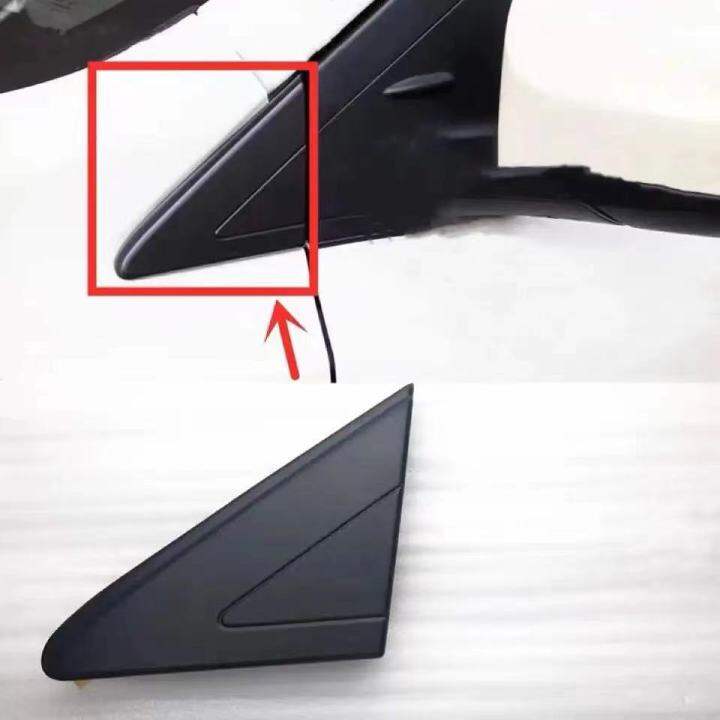 Side Mirror Moulding Rearview Mirror Triangle CoverTriangle Trim Panel ...