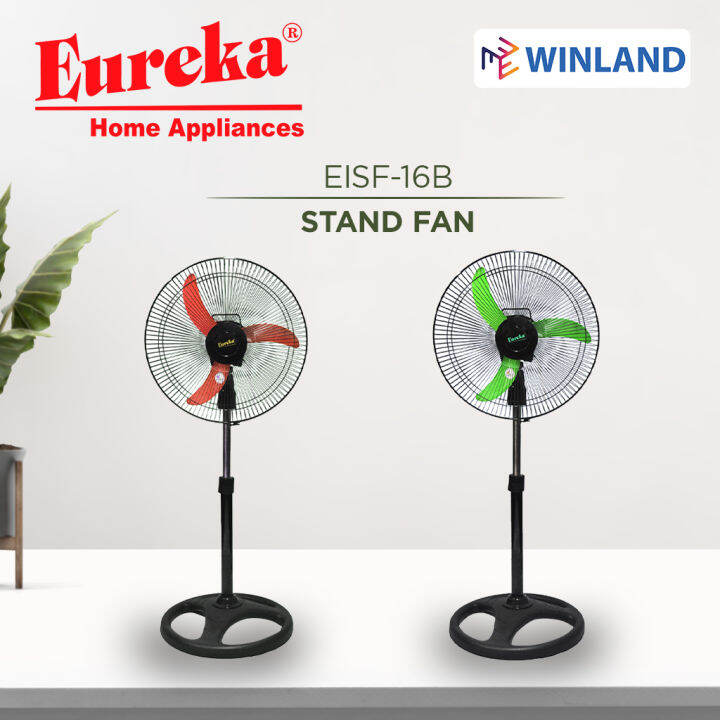 EUREKA by Winland 16inches(405mm) Stand Fan / Electric Fan EISF-16B ...